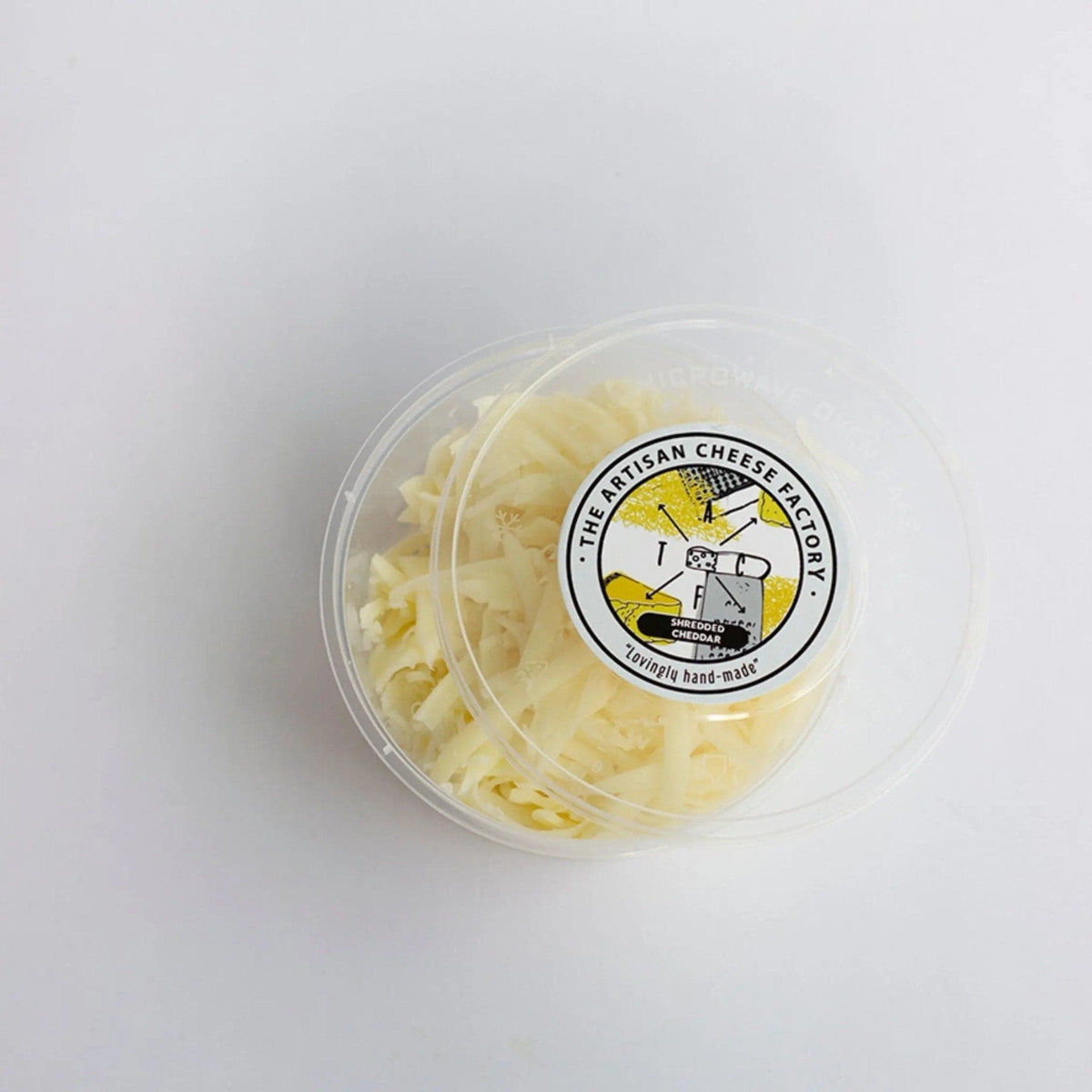 Shredded White Cheddar - Artisan Cheese Factory – Artisan Cheese Factory